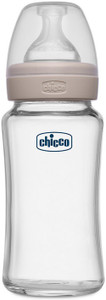 Chicco Well-Being Glass Feeding Bottle (240ml, Medium Flow) (Neutral) - 240 ml - Buy Chicco ...