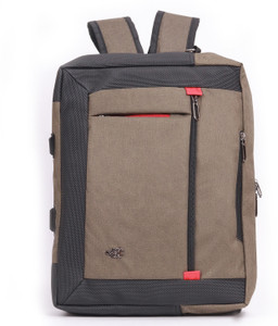 Krishiv Matrix Office Laptop Backpack cum Travel Bag cum Briefcase for Men and Women 12.5 L ...