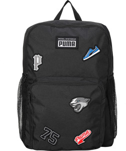 PUMA Patch Backpack 25 L Laptop Backpack Black - Price in India | Flipkart.com
