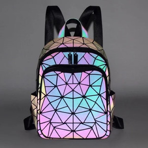BATCAT Lumos Holographic Reflective Backpack (Multicolour) 15 L Backpack Multicolors ...