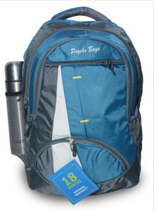 Phycho Fashion Men & Women Backpack 35 L Laptop Backpack Sky blue - Price in India | Flipkart.com