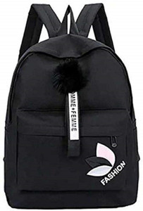 HouseOfCommon Stylish College Backpack 002 Black 10 L Backpack Black - Price in India | Flipkart.com