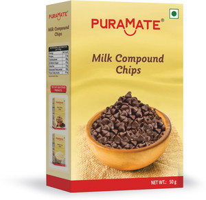 Puramate MILK COMPOUNDCHIPS Tidbits (baking chips) Price in India - Buy Puramate MILK ...