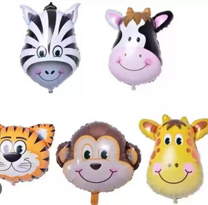 Flipkart.com | Jemini Printed Animal Balloons for Birthday Party ...