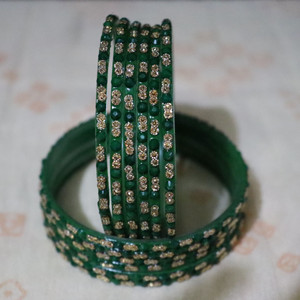 Golden Grace Glass Bangle Set Price in India - Buy Golden Grace Glass Bangle Set Online at Best ...
