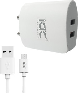IAC Techno 10 W 2.8 A Wall Charger for Mobile with Detachable Cable - IAC Techno : Flipkart.com