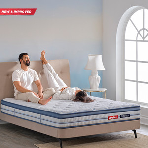 duroflex Strength Plus Duropedic with Doctor Recommended, 5 Zone Dual Density Orthopedic 6 + 2 ...