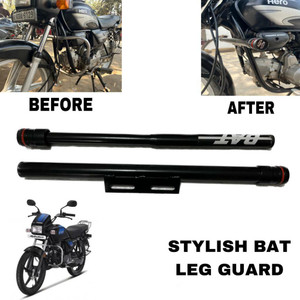 SHOWRIDE OPEN Bat LEG GUARD FOR ALL HERO BIKES Bike Crash Guard (Hero) Price in India - Buy ...