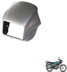 Zombieeast Headlight/Head Light Visor Grey 012 for Splendor Plus Bike Headlight Visor Price in ...
