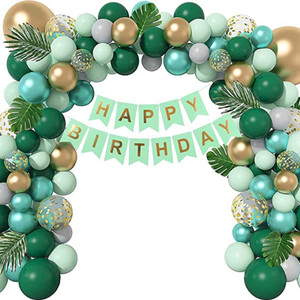 Rainy Decor Presents Happy Birthday Jungle Theme Decoration Combo / Kit ...