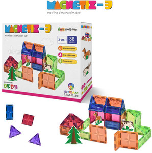 ZEPHYR Magnetix-3 Magnetic Construction Set | To imagine and Create in 3D for Kids - Magnetix-3 ...
