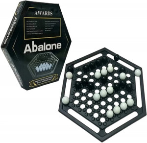 ZIQRA TOYS Abalone Game Strategy Board Games Toys For Kids Chess For 2 Players indoor games ...