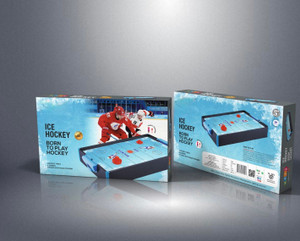 KIDISTIK Wooden Ice Hockey Fun Game for Kids and Adults (Non-Electric ...