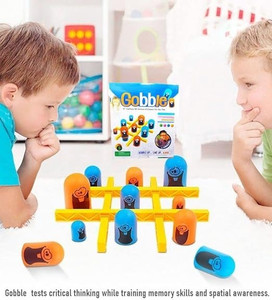 Bestie Toys Kids Gobblet Gobblers Tic-Tac-Cup Gobble Board Game Board ...