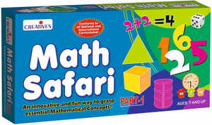 CREATIVE'S "Math Safari" Educational Board Games - "Math Safari" . Buy ...
