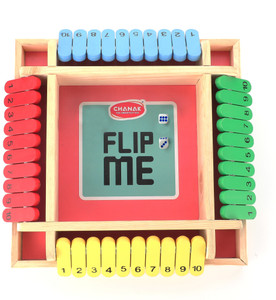 Aditi Toys Shut The Box Dice Game, Classic Flip Me Multiplayer Game Improving Math For Kids ...