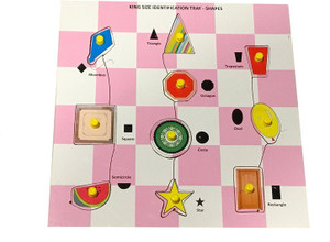 MOJOPANDA Shape Identification Board Game Educational Board Games ...