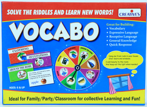 CREATIVE'S Vocabo Educational Board Games - Vocabo . Buy WORD RIDDLES ...