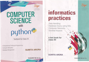 2024 Edition computer science with python class 12 + informatics practices class 12: Buy 2024 ...