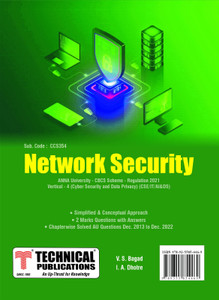 Network Security for BE Anna University R21CBCS (Vertical IV - CSE / IT / AI&DS - CCS354): Buy ...