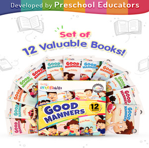 Premium Set of 12 Good Manners Books For Kids | Fun Way to Learn ...