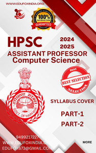 HPSC ASSISTANT PROFESSOR COMPUTER SCIENCE BOOK 2024 -2025 - HPSC ASSISTANT PROFESSOR COMPUTER ...