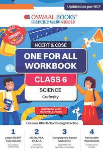 OSWAAL NCERT & CBSE ONE FOR ALL WORKBOOK Class 6 Science (Curiosity) Book: Buy OSWAAL NCERT ...