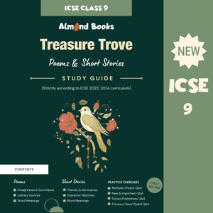 Almond Books ICSE Treasure Trove Study Guide For Class 9, Poems & Short ...