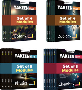 (Old Edition) PW Yakeen for NEET Droppers Phy, Chem., Botany and Zoology Modules with Sol & 30 ...