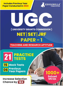 NTA UGC NET Paper 1 Book - 2024 : Teaching and Research Aptitude, Logical/Mathematical Reasoning ...