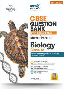 Biology class 12 CBSE question bank for 2026 exams by Maxx Marks - Most ...