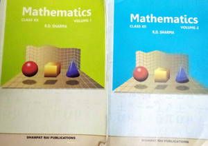 RD Sharma Mathematics Class 12th Volume1&2 BY Dhapat Rai Publication: Buy RD Sharma Mathematics ...