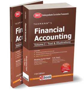 Taxmann's Financial Accounting (UGCF | 2 Vols.) – Comprehensive & Well-illustrated textbook ...