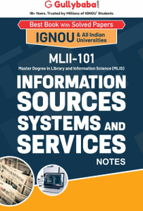 MLII-101 Information Sources, Systems and Services - Information Sources Systems and Services ...