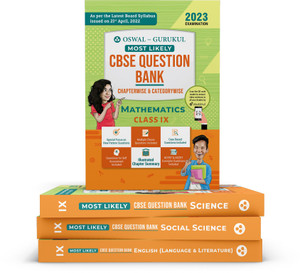 Oswal - Gurukul Most Likely CBSE Question Bank Class 9 Bundles (Set Of ...
