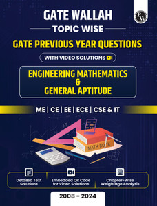 PW GATEWALLAH Topicwise Previous Year Questions-Engineering Mathematics & General Aptitude: Buy ...