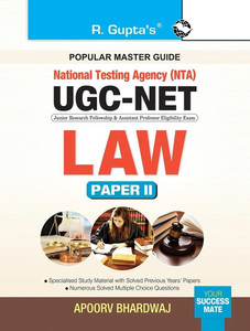 NTA-UGC-NET/JRF: Law (Paper II) Exam Guide: Buy NTA-UGC-NET/JRF: Law (Paper II) Exam Guide by ...