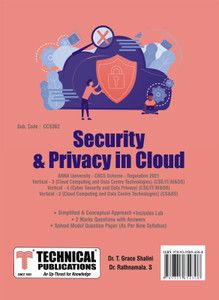 Security and Privacy in Cloud for BE Anna University R21CBCS (Vertical ...