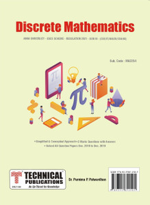 DISCRETE Mathematics for BE Anna University R21CBCS (III-CSE / IT / AI & DS / CS & BS - MA3354 ...