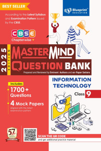 Mastermind CBSE question bank class 9 Information Technology by Blueprint Education - with CBSE ...