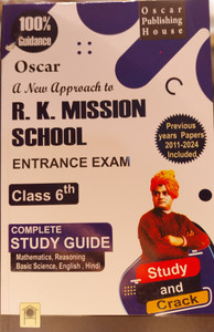 R.k.Mission 6th class entrance exam ( English medium) Oscar publishing house: Buy R.k.Mission ...