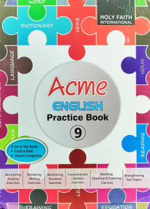 Holy Faith Acme English Practice Book with free Literary Companion book for class 9: Buy Holy ...
