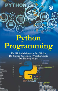 Python Programming Buy Python Programming By Dr Richa Malhotra Dr