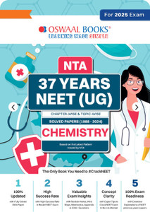 NEET (UG) 37 Years' Chapter-Wise & Topic-Wise Solved Papers Chemistry (1988 - 2024) For 2025 ...