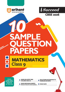 Arihant i-Succeed CBSE Sample Question Papers 2026 Mathematics Class 9 ...