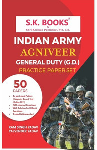 Practice Papers for Indian Army Agniveer Soldier General Duty GD English Medium: Buy Practice ...