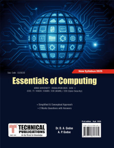 Essentials of Computing for BE Anna University R25 CBCS (SEM - I - CSE/IT/AI&DS/CS&BS/CSE(AI&ML ...
