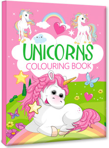 Unicorns Colouring Book 64pp (Edition01) - Draw, Colour or Paint- Copy ...