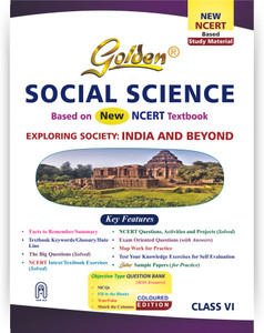 Golden Reference Book Social Science For Class 6 Based on New NCERT ...