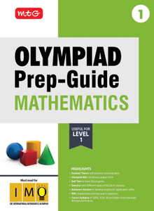 MTG Olympiad Prep-Guide Class 1 Mathematics (IMO) - Detailed Theory, IMO Chapterwise Previous ...